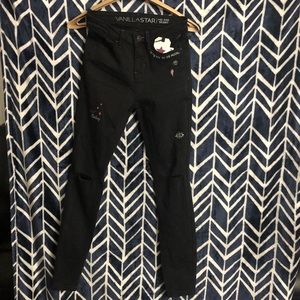 Vanilla Star | Jeans | Vanilla Star Embroidered Mid Rise Skinny Jeans ...